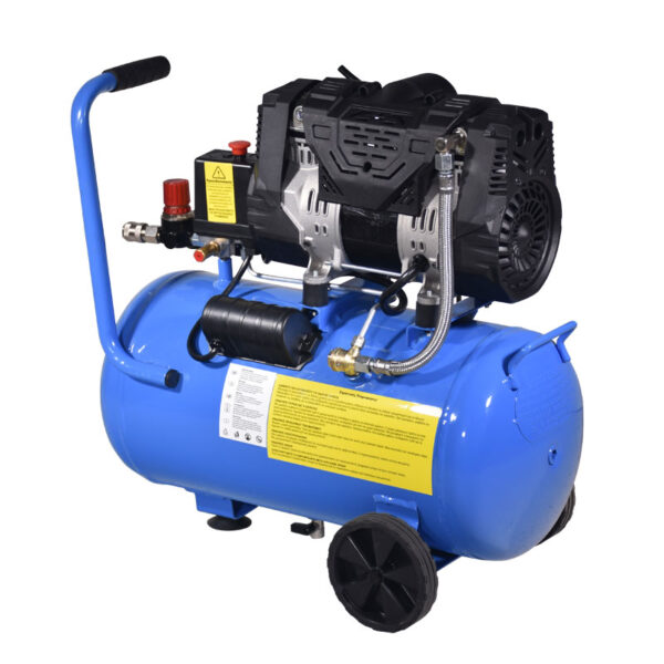 TOROS: ΑΕΡΟΣΥΜΠΙΕΣΤΗΣ OILFREE ΧΑΜΗΛΟΥ ΘΟΡΥΒΟΥ (SEMISILENT) 24LT/2,0HP ...